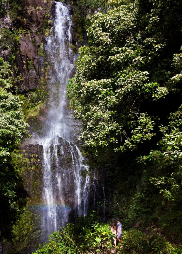 10 Must-See Maui Waterfalls + Map (for swimming, hikes & families)